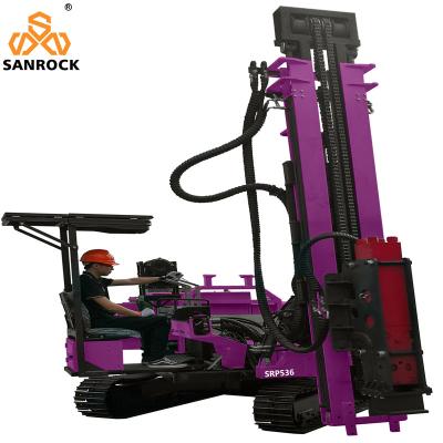 China Rotary Pile Driver Solar Photovoltaic Construction Equipment Hydraulic Pile Drilling Rig for sale
