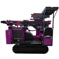 China Solar Hydraulic Press Pile Driving Equipment Screw Pile Ramming Machine for sale