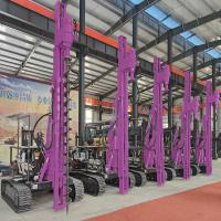 China Ground Pile Driver Machine Highway Guardrail Piling Machinery Hydraulic Solar Pile Driver for sale