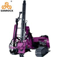 China Ground Pile Driver Machine Highway Guardrail Piling Machinery Hydraulic Solar Pile Driver for sale