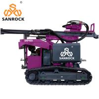 China Diesel Solar Pile Driving Machine Highway Guardrail Pile Driving Rig Screw Pile Driver for sale