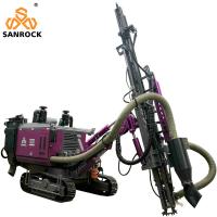 China Hard Rock Borehole Drilling Rig Hydraulic DTH Drilling Machine Crawler Drilling Rig for sale