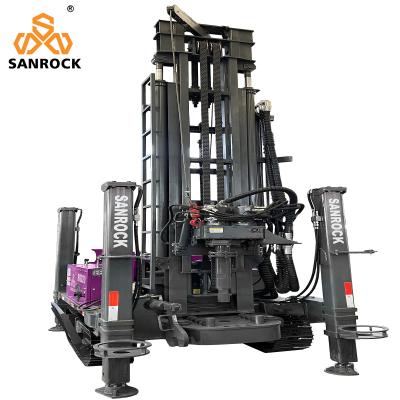 China Deep Water Well Drilling Machine Hydraulic Crawler Water Well Drilling Rig For Sale for sale