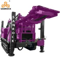 China 550m Water Well Drilling Equipment Hydraulic Borehole Mobile Water Well Drilling Rig for sale