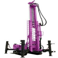 China Diesel Water Well Drilling Machine Crawler Hydraulic Water Well Drilling Rig Price for sale