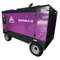 China Mining 22 Bar High Pressure Portable Screw Air Compressor Machine for sale