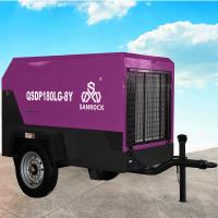 China Small Screw Air Compressor Portable Mining Diesel Engine Air Screw Compressor Machine for sale