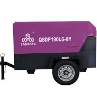 China Small Screw Air Compressor Portable Mining Diesel Engine Air Screw Compressor Machine for sale