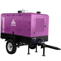 China High Pressure Screw Air Compressor Mining Diesel Engine Screw Air Compressor Machine for sale