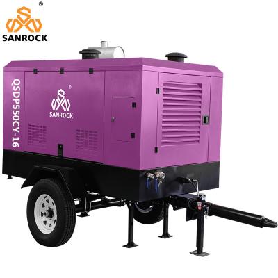 China High Pressure 154KW Screw Type Air Compressor Machine Portable for sale
