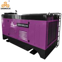 China Stationary High Pressure Water Well Screw Air Compressor Machine for sale