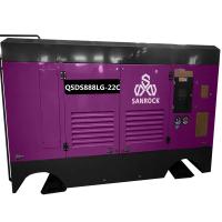 China Screw Air Compressor Machine Portable 194kw Diesel Engine Mining Screw Air Compressor for sale