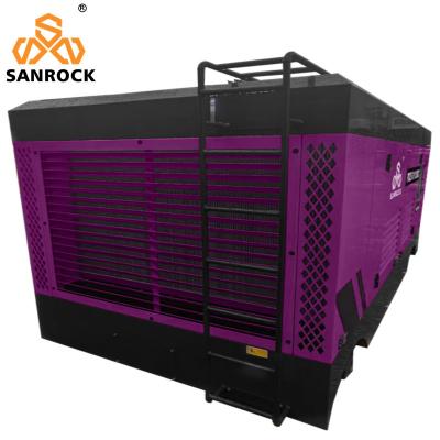 China Mining Stationary Screw Air Compressor 25 Bar High Pressure Equipment for sale