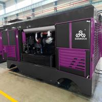 China Versatile 3500kg Portable Diesel Screw Air Compressor Mining Air Compressor Machine for sale