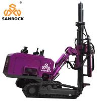 China Crawler Drilling Rig Rock Blasting DTH Drilling Machine Hydraulic Mining Drilling Rig for sale