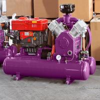 China Mini Air Compressor Industrial Air Compressor Machine Belt Driven Piston Air Compressor for sale