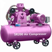 China Mini Air Compressor Belt Driven Piston Air Compressor Industrial Air Compressor Machine for sale
