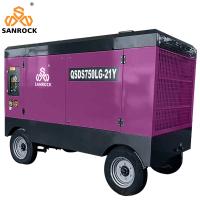 China High Pressure Mining Screw Air Compressor Machine for sale