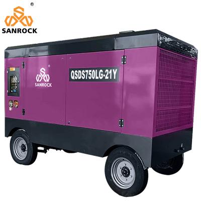 China High Pressure Mining Screw Air Compressor Machine for sale