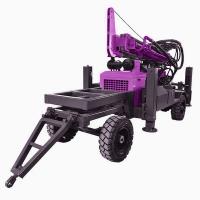 China Portable Hydraulic Borehole Water Well Drilling Machine with High Drilling Efficiency for sale