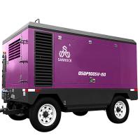China Diesel Driven Screw Air Compressor High Pressure Portable Mining Screw Air Compressor for sale
