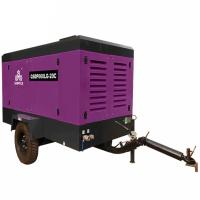 China 300L Two Stage Compression Air End Diesel Screw Air Compressor for Mining Industry for sale