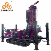 China 180m Drilling Depth Hydraulic Water Well Drill Rig with High Drilling Efficiency for sale