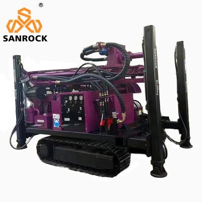China Crawler Water Well Drilling Rig Equipment Hydraulic Deep Water Well Drilling Machine for sale