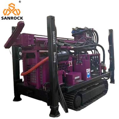 China Hydraulic Water Well Drilling Rig Equipment 180m Deep Portable Water Well Drill Machine for sale