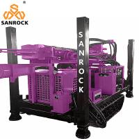 China Travelling Speed 2.5km/h Multifunctional Water Well Drill Rig Hydraulic Drilling Machine for sale