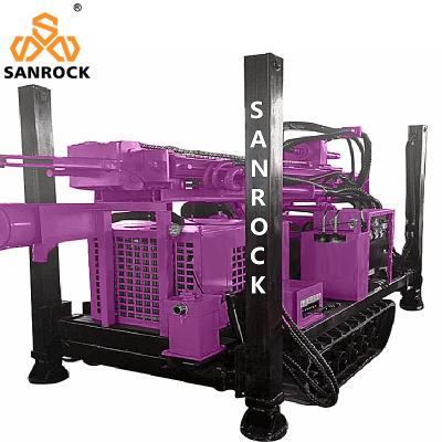 China Travelling Speed 2.5km/h Multifunctional Water Well Drill Rig Hydraulic Drilling Machine for sale