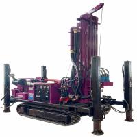 China Water Borehole Drilling Machine High Productivity Crawler Drilling Rig Deep Water Well Drilling Rigs for sale
