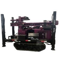 China Hydraulic Water Well Drill Machine Mud Pump BW160/10 2.0m Drill Rod Length Small Water Drilling Rig for sale