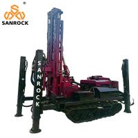 China Crawler Water Well Drilling Rig 4800 KG Power Type Diesel Hydraulic Drilling Machine for sale