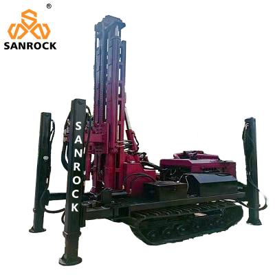 China Crawler Water Well Drilling Rig 4800 KG Power Type Diesel Hydraulic Drilling Machine for sale