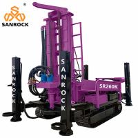 China 6000 KG Portable Hydraulic Water Well Drilling Rig for Drilling Diameter 140-320 mm for sale