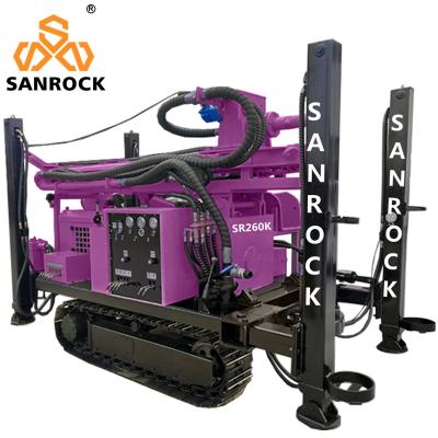China Hydraulic Water Well Drilling Rig Equipment with 3900*1850*2350mm Size for sale
