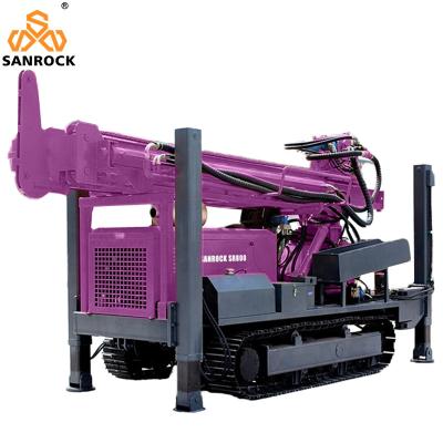 China Crawler Water Drilling Machine for Deep Water Well Drilling Equipment 6300×2300×2650mm for sale