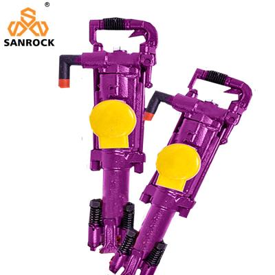 China Pneumatic Jack Hammer Construction Works Hand Held Air Leg Rock Drilling Machine for sale