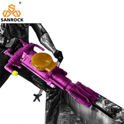 China Drill Rod Diameter Hex 22*108 Portable Jack Hammer Mining Mini Rock Drill Machine with 27KG Weight for sale