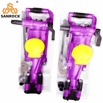 China Mining Air Leg Jack Hammer YT28 Concrete Breaking Hand Held Pneumatic Rock Drill for sale