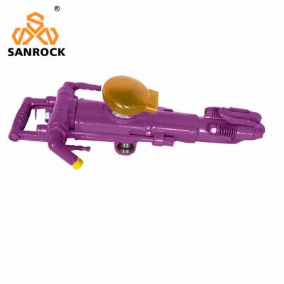 China Pneumatic Rock Drill Machine Handheld Jack Hammer Concrete Breaker Air Leg Rock Drill for sale