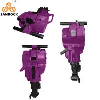 China Portable Hydraulic Jack Hammer Gasoline Rock Drilling Machine with 6m Drilling Depth for sale
