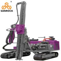 China Highway Guardrail Piling Machinery with 6000 KG Capacity and 30m Drilling Depth for sale