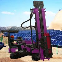 China Solar Photovoltaic Pile Drilling Machine Hydraulic Static Pile Driver Vibratory Hammer Pile Driver Machine for sale