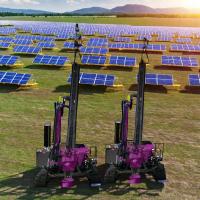 China Solar Pile Driver Machine Photovoltaic Hydraulic Pile Drilling Rig Ground Screw Pile Driver for sale