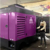 China Rotary AC Power Screw Air Compressor Stationary Air Compressor Machine for sale