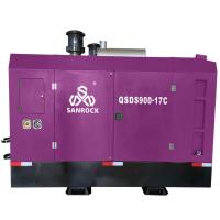 China Versatile 3500kg Portable Diesel Screw Air Compressor Mining Air Compressor Machine for sale