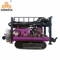 China Lifting Force 15T Crawler Water Well Drilling Rig Hydraulic Borehole Drilling Machine with Yuchai Engine for sale