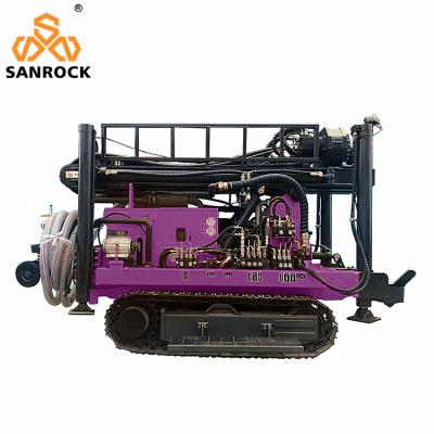 China Lifting Force 15T Crawler Water Well Drilling Rig Hydraulic Borehole Drilling Machine with Yuchai Engine for sale
